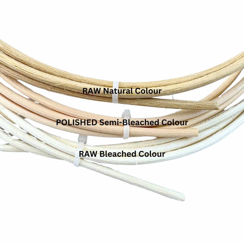 Natural Rattan Cane Round Core Spline Beading for Furniture Repairs ...